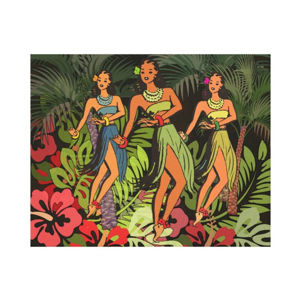 Hula Girl Posters And Prints Zazzle