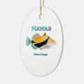 Hawaii Humu Humu Fish Ceramic Ornament | Zazzle