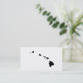 Hawaii in Black and White Business Card | Zazzle