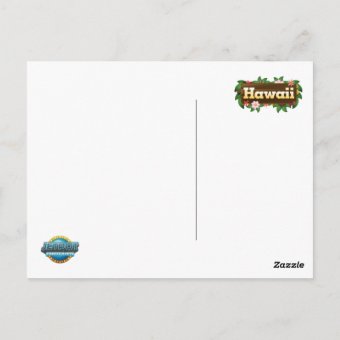 Hawaii Postcard - Hula Dancer | Zazzle