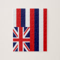 Hawaii State Flag Jigsaw Puzzle | Zazzle