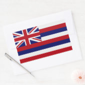 Hawaii State Flag Sticker | Zazzle