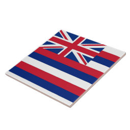 Hawaii State Flag Tile | Zazzle
