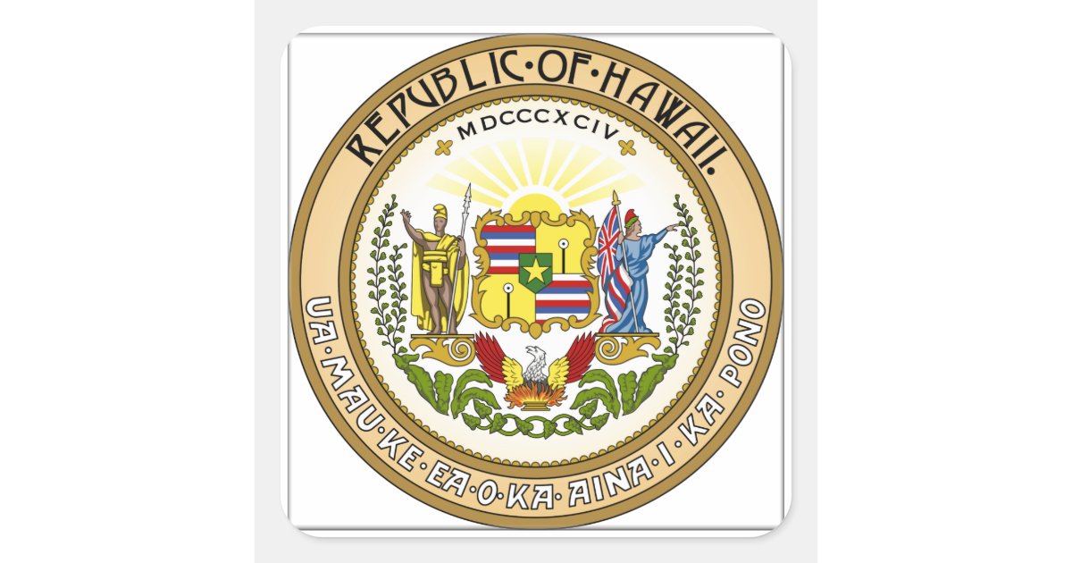 Hawaii State Seal | Zazzle