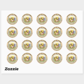 Hawaii state seal america republic symbol flag | Zazzle