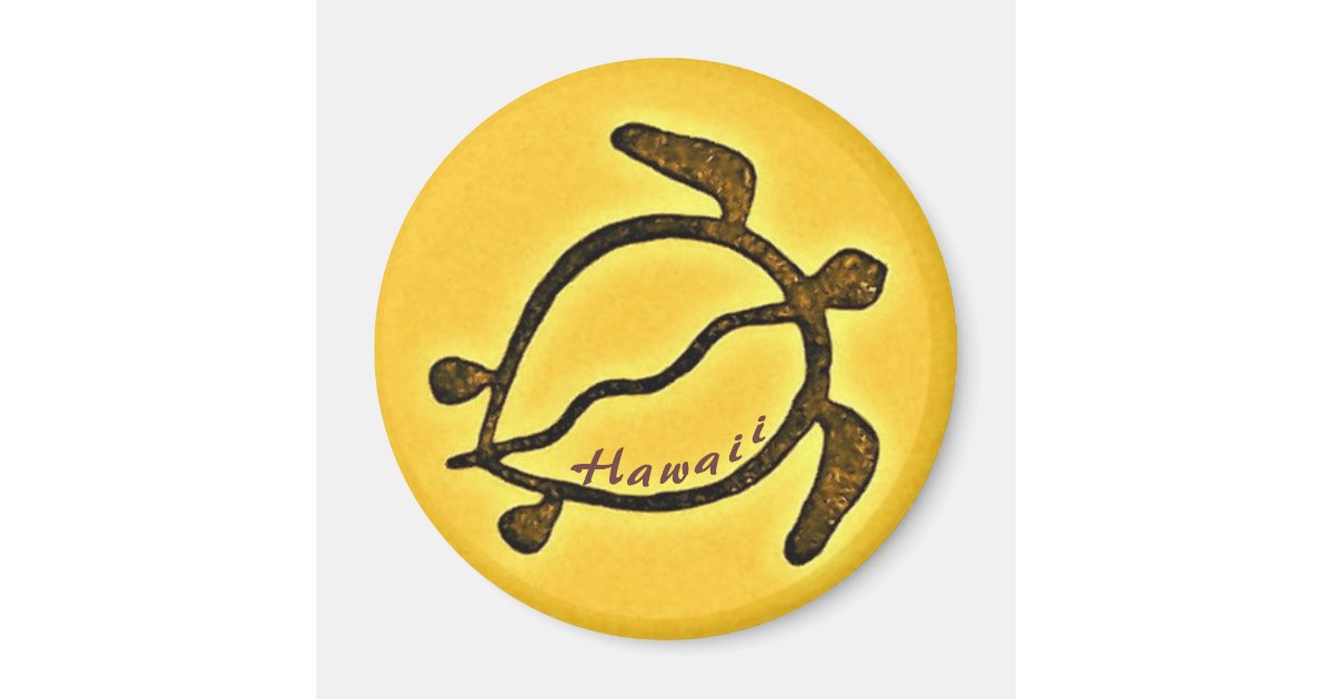 Hawaii Turtle magnet | Zazzle