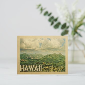 Hawaii Vintage Travel Postcards | Zazzle