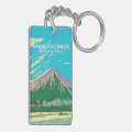 Hawaii Volcanoes National Park Double Sided Keychain | Zazzle