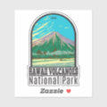 Hawaii Volcanoes National Park Mauna Loa Sticker | Zazzle