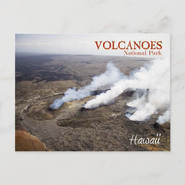 Hawaii Volcanoes National Park (UNESCO whs) Postcard | Zazzle