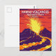 Hawaii Volcanoes National Park Vintage Postcard | Zazzle