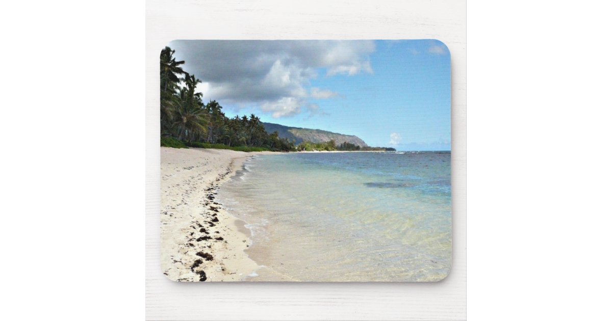 Hawaiian Beach Scenes Mousepad | Zazzle