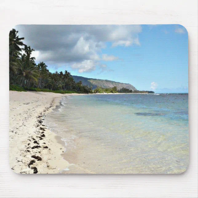Hawaiian Beach Scenes Mousepad | Zazzle