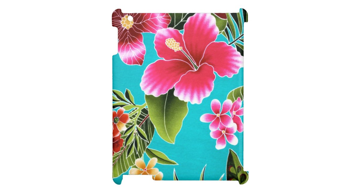 Hawaiian Flowers - iPad Case | Zazzle