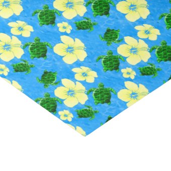 Hawaiian Green Sea Turtles Tissue Paper | Zazzle