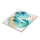 Hawaiian Island 1 Ceramic Tile | Zazzle