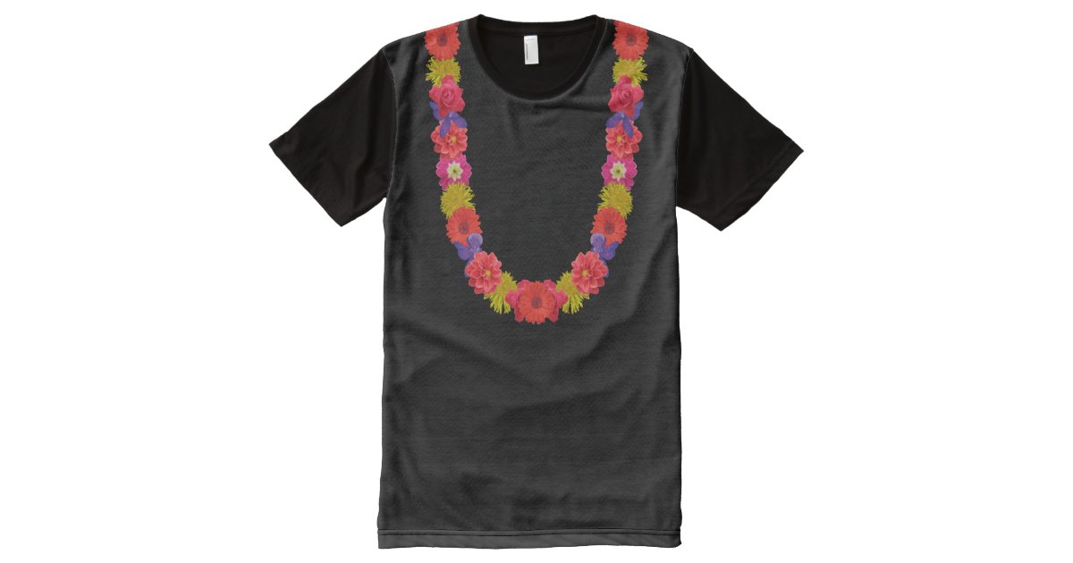 Hawaiian Lei custom t-shirt | Zazzle