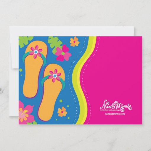 Hawaiian Luau Party Invitation | Zazzle