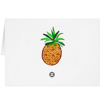 Hawaiian Pineapple Table Number | Zazzle