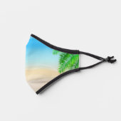 Hawaiian Premium Face Mask Beach palm tree mask | Zazzle