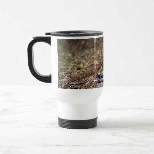Hawaiian Squirrel (Asian Mongoose) Travel Mug | Zazzle