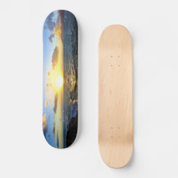 Hawaiian Sunset Skateboard | Zazzle