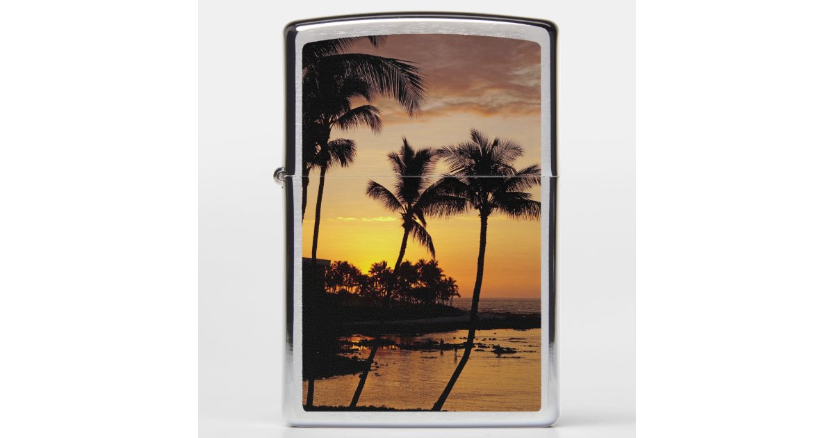 Hawaiian Sunset Zippo Lighter | Zazzle