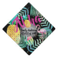 Hawaiian Tropical Graduation Cap Topper Customized | Zazzle