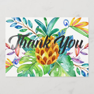 266+ Hawaiian Thank You Cards | Zazzle