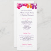 Hawaiian Wedding Program | Zazzle