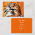 HAWK BUSINESS CARD | Zazzle