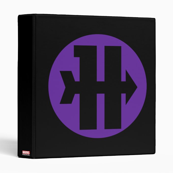 Hawkeye On Target Logo Binder | Zazzle.com