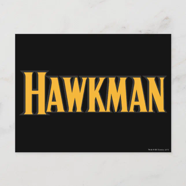 Hawkman Logo Postcard | Zazzle