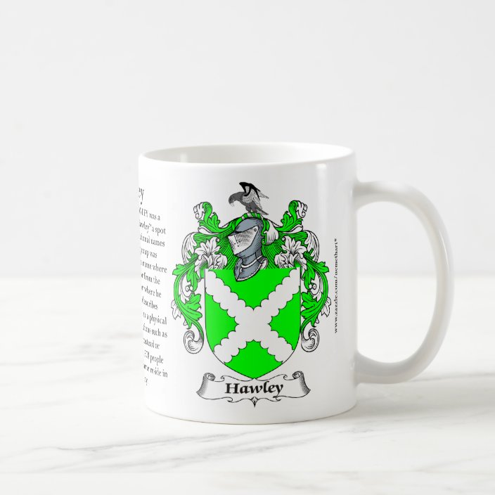 Hawley Family Coat of Arms Coffee Mug | Zazzle.com