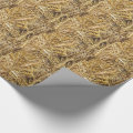 Hay Bale Wrapping Paper | Zazzle