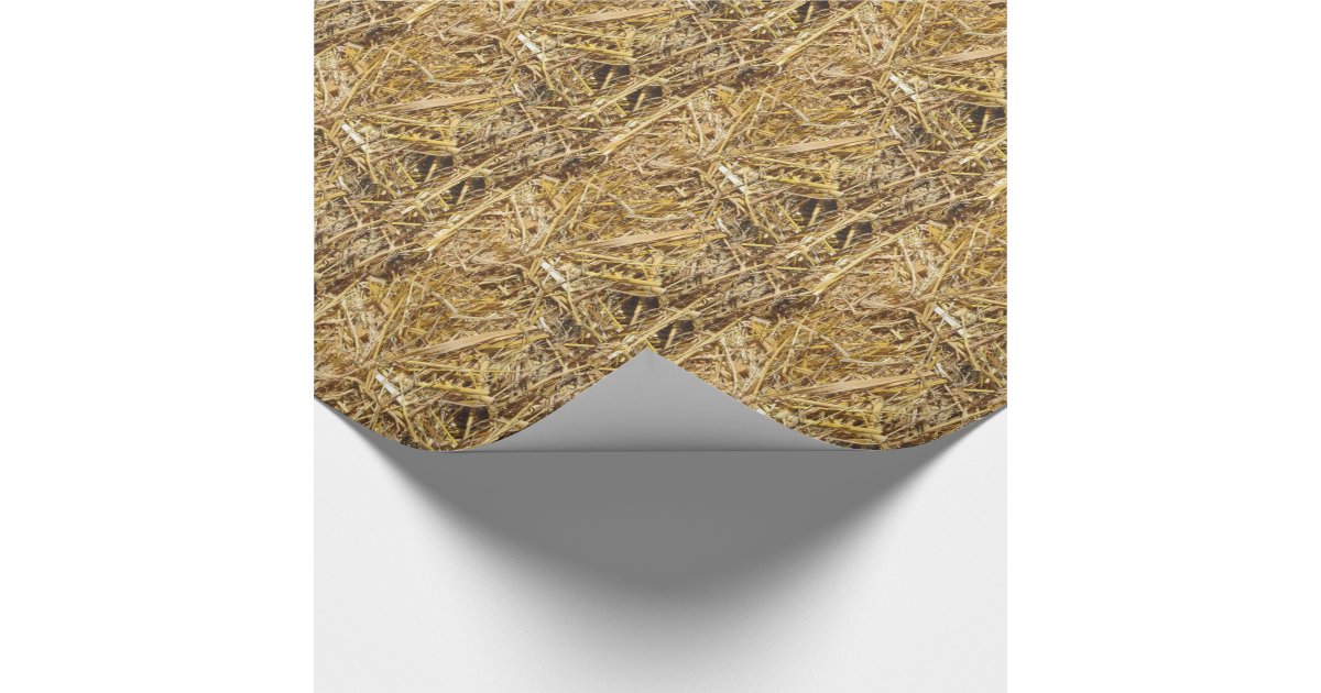 Hay Bale Wrapping Paper | Zazzle