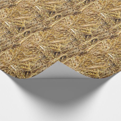 Hay Bale Wrapping Paper | Zazzle