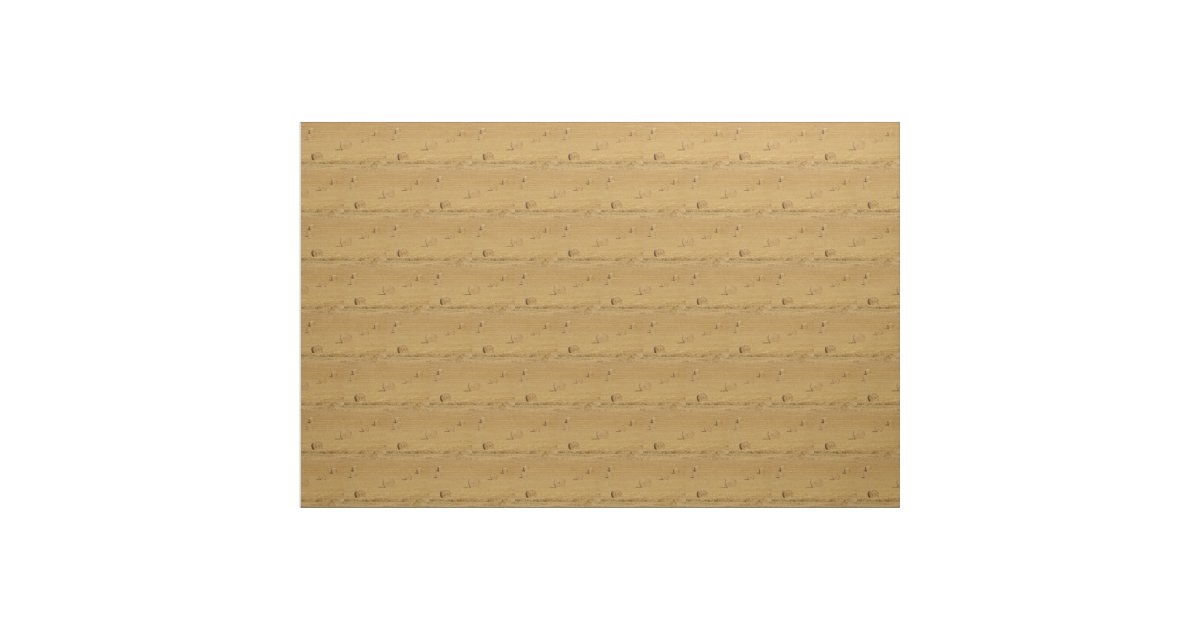 Hay Bales Fabric | Zazzle