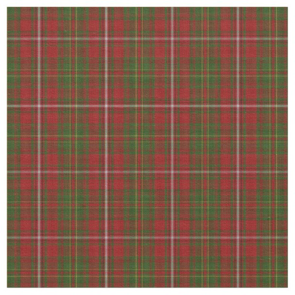 Clan Hay Tartan Fabric | Zazzle