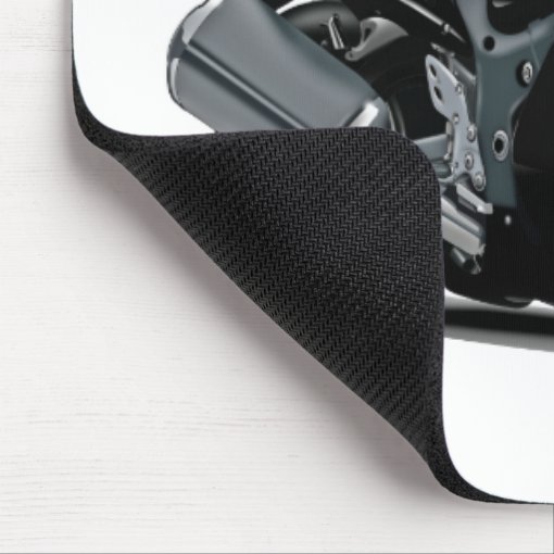 Hayabusa Black Bike Mouse Pad | Zazzle