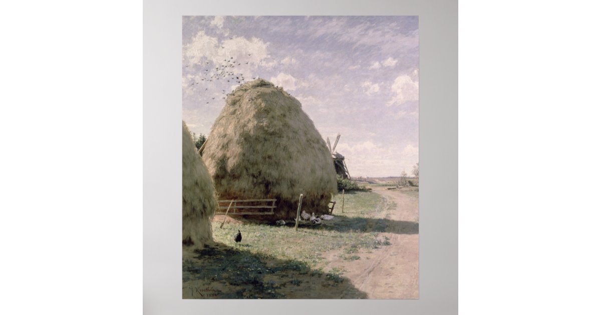 Haystacks Poster | Zazzle