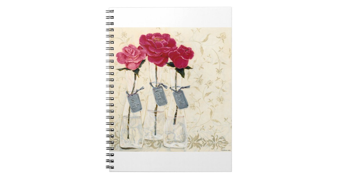 HAZ35 Inspired Pink.tif Notebook | Zazzle