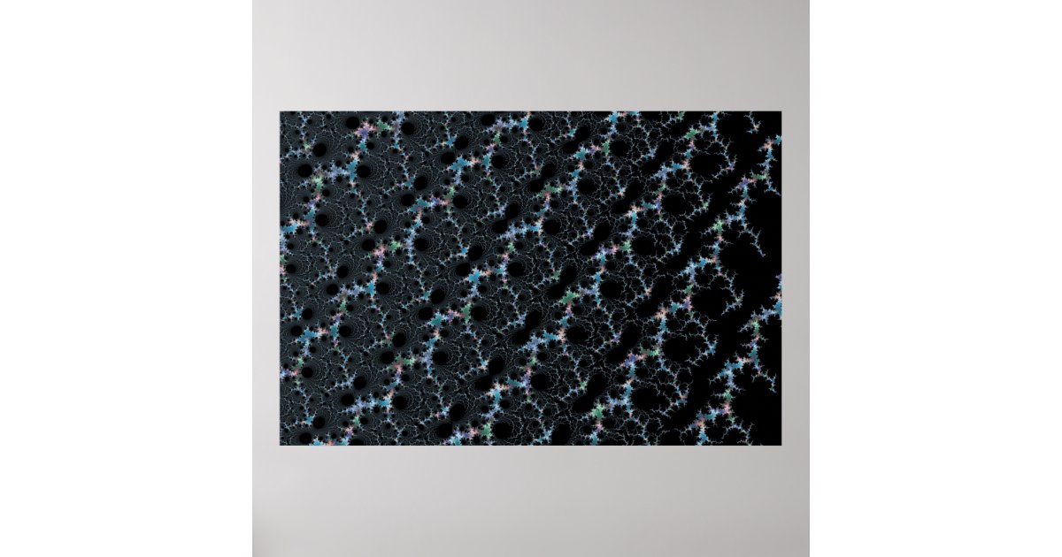 Haze - Mandelbrot Fractal Poster | Zazzle