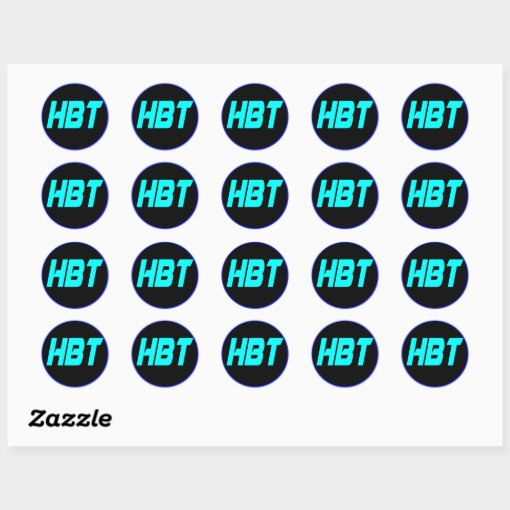 HBT Sticker | Zazzle