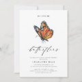 He Gives Me Butterflies Monarch Couple Photo Invitation | Zazzle