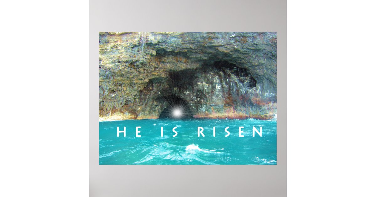 He is Risen Poster | Zazzle
