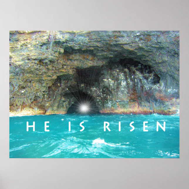He is Risen Poster | Zazzle