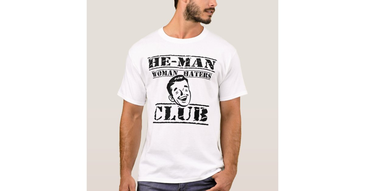 He-man woman haters club (Black) ~ Graphic Tee | Zazzle