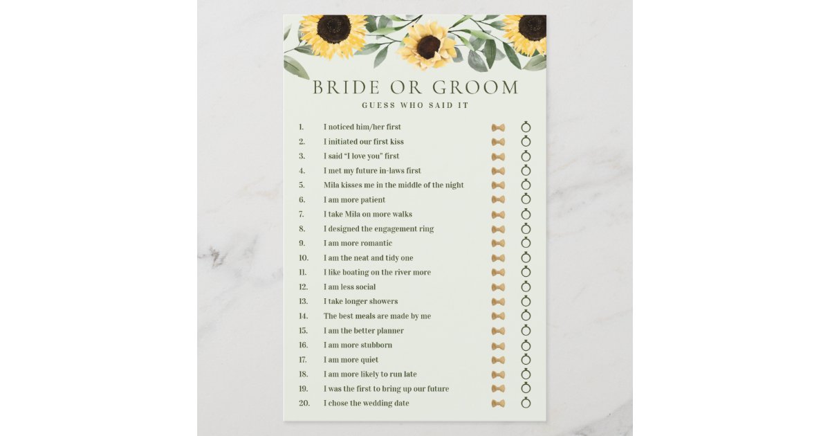 He Said She Said Yellow Floral Sunflower Green | Zazzle