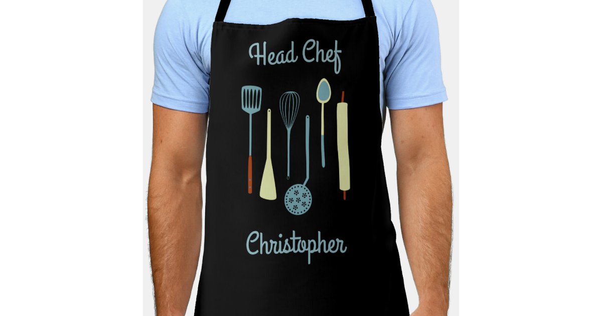 Head Chef Personalized Apron | Zazzle